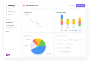 Apa Itu Dashboard ClickUp: Solusi Untuk Memantau Analisa Data ...